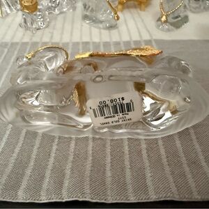 Gorham | Holiday | Vintage Gorham Crystal And Gold Nativity Set | Poshmark